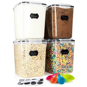 Airtight Food Storage Containers Large for Ultimate Kitchen ...