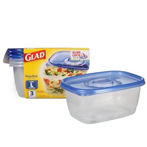 Glad Food Storage Containers With Lids: Ultimate Leakproof Kitchen ...