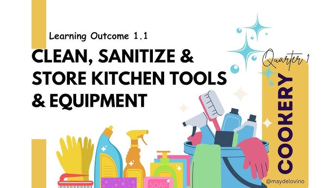 How Kitchen Tools And Equipment Sanitize: Ultimate Hygiene Tips ...