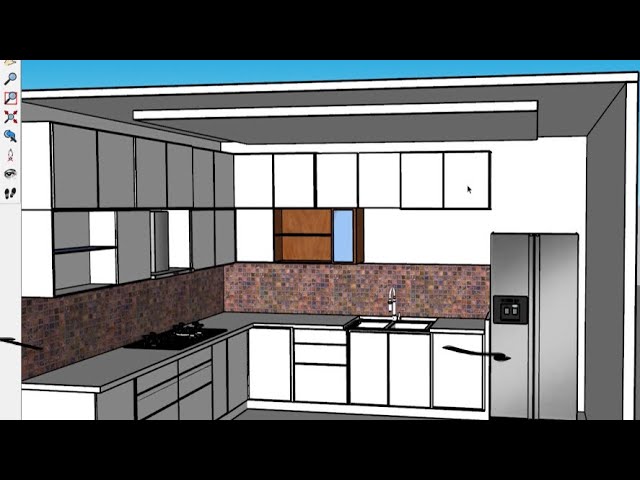 How to Draw a 3D Kitchen: Step-by-Step Guide for Beginners ...