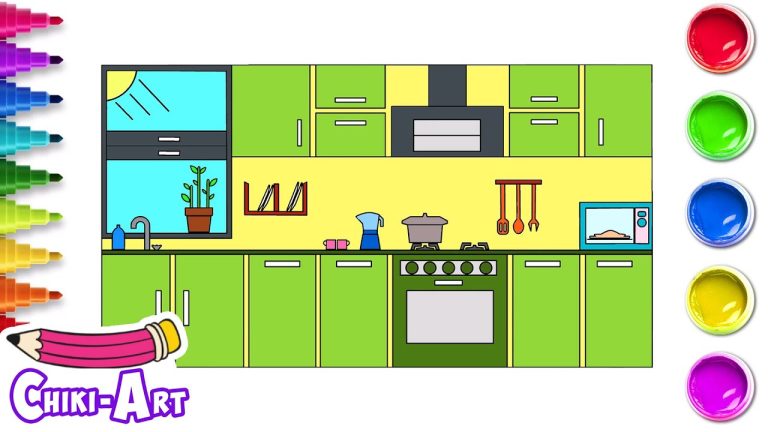 How to Draw a Kitchen: Step-by-Step Guide for Stunning Designs ...