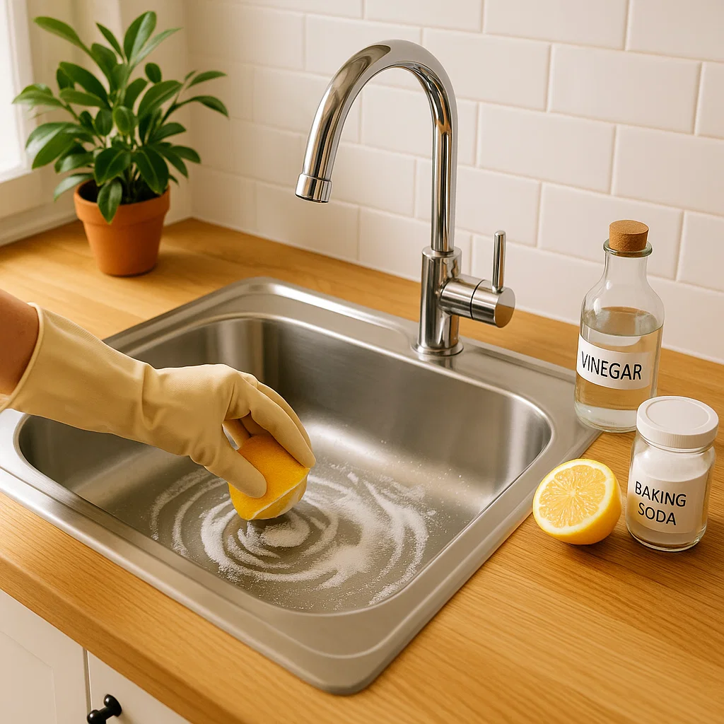 How to Sanitize Your Kitchen Sink: Easy Steps for a Germ-Free Spot ...