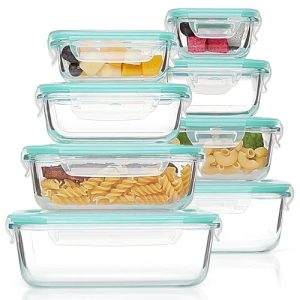 Nesting Glass Food Storage Containers for Ultimate Kitchen Organization ...