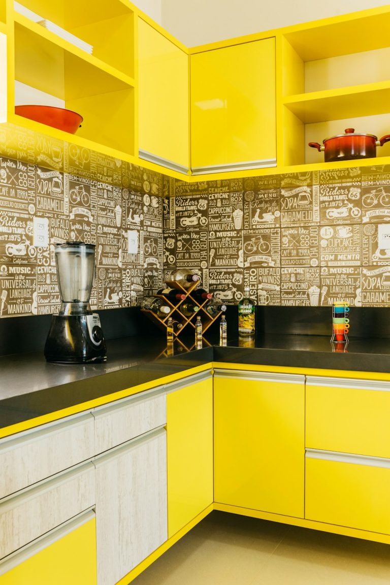 Can You Cover Kitchen Cabinets With Wallpaper: Creative Makeover Ideas ...